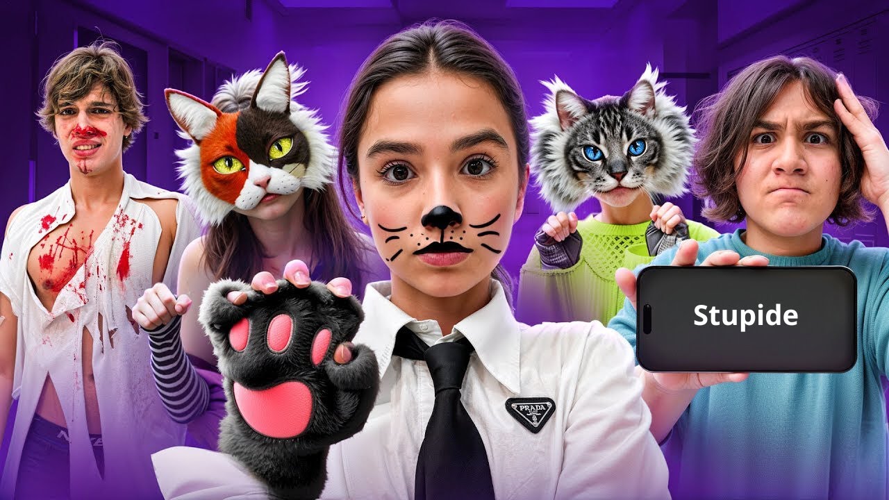 Amina a trahi ses amis sur le campus 😱 Des adolescents sauvent Amina ...