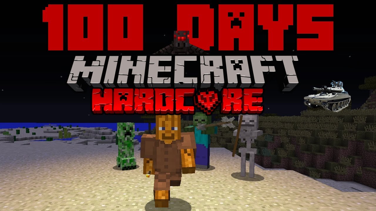 Surviving 100 days in hardcore Minecraft and this happened