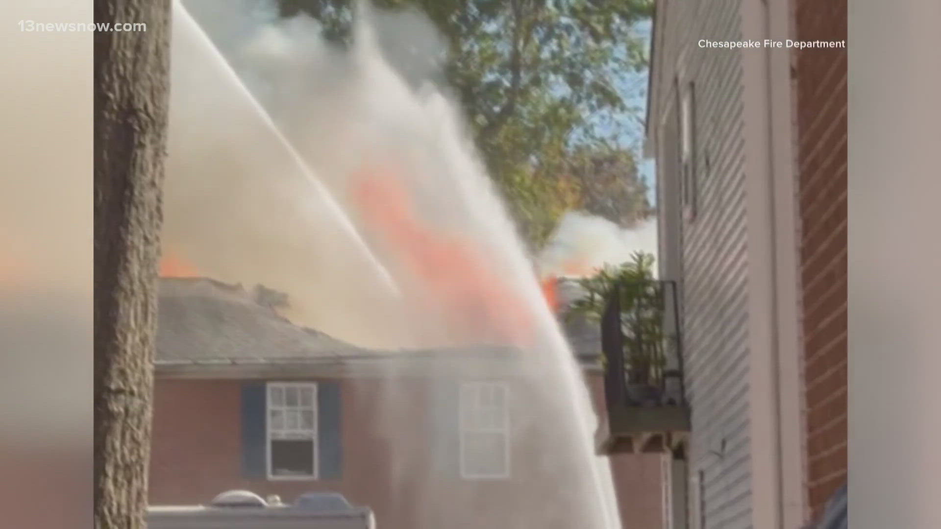 14 people displaced from Great Bridge apartment fire