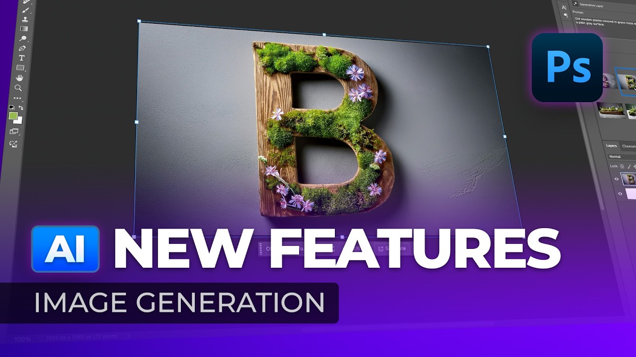 New Photoshop AI features – smarter, faster, time-saving tools!