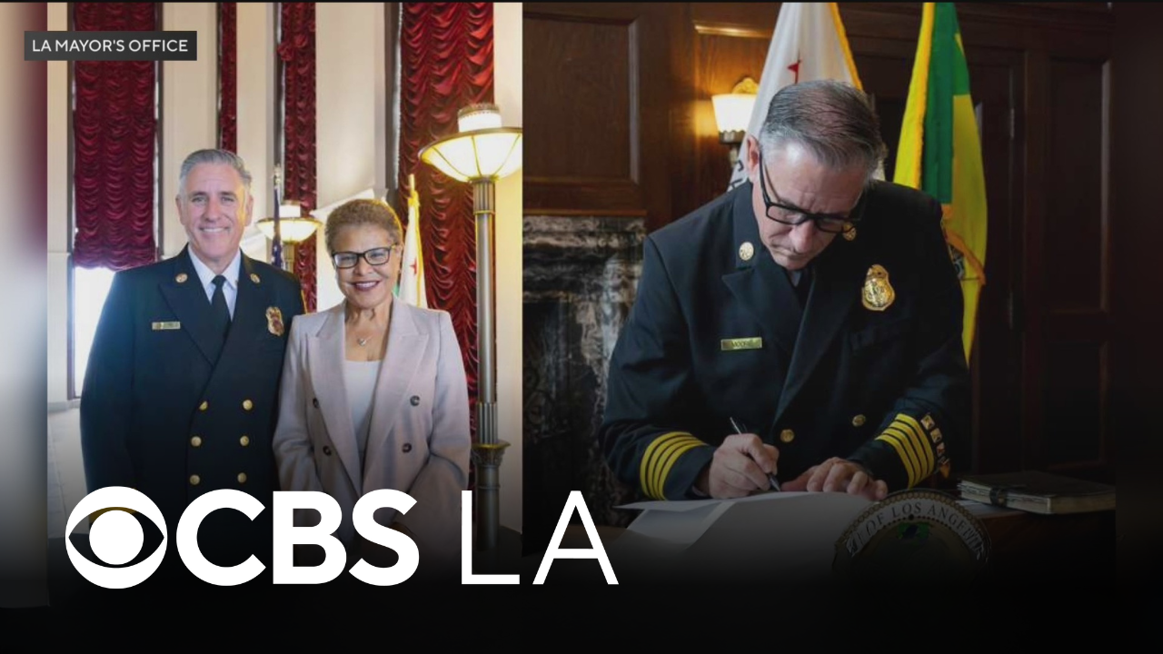 Chief Jaime Moore sworn in as new head of LAFD after unanimous confirmation