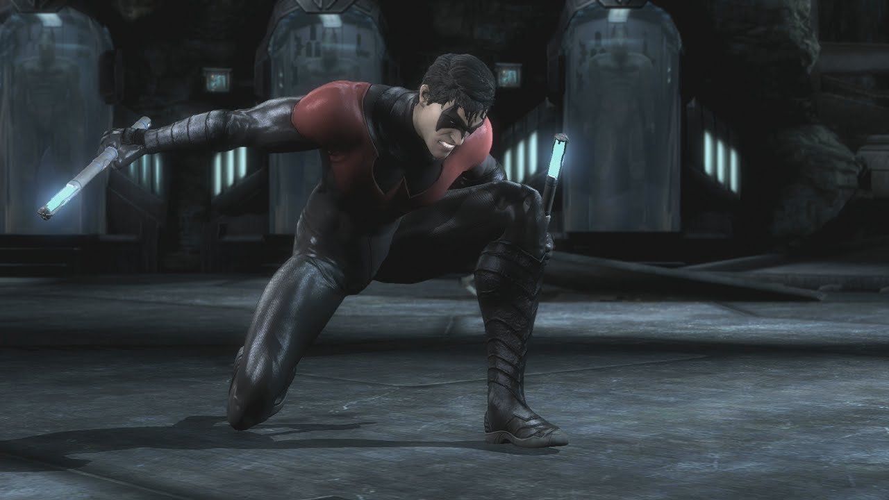 Injustice Gods Among Us classic battle - Nightwing