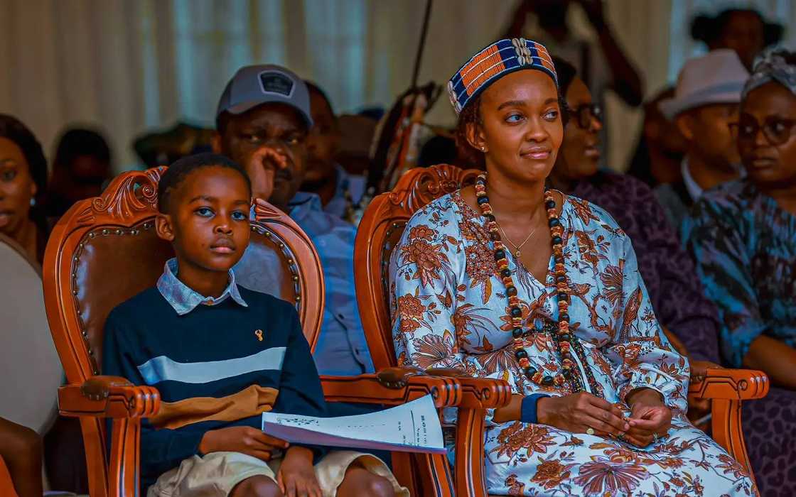 Raila Odinga Junior: 6 lovely photos of ODM leader's son's wife and kids