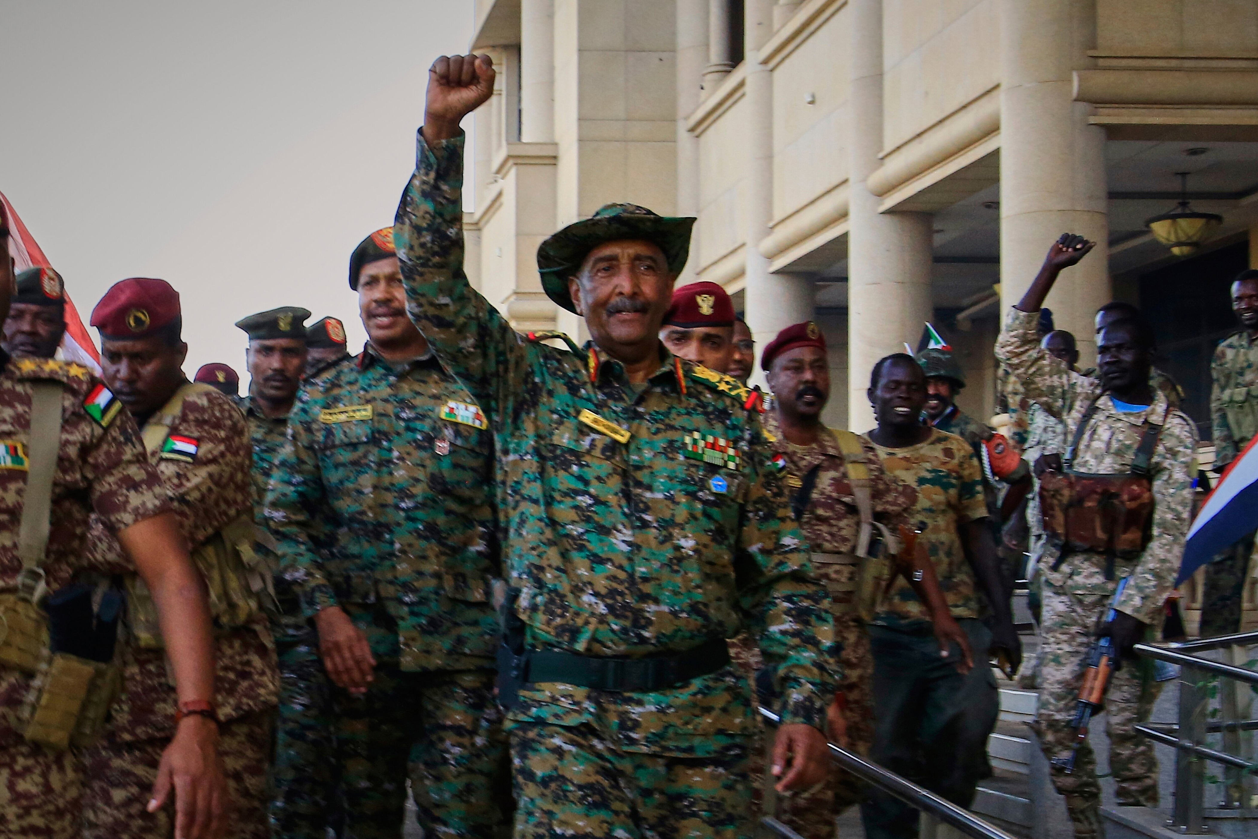 'No peace, no talks': Abdel Fattah Al Burhan urges all Sudanese to take ...
