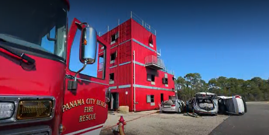 PCBFR breaks in training tower with first live fire trainings