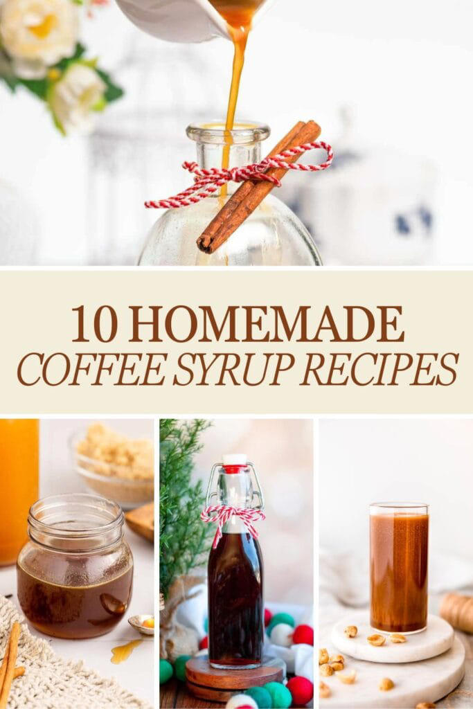 10 Homemade Coffee Syrup Recipes