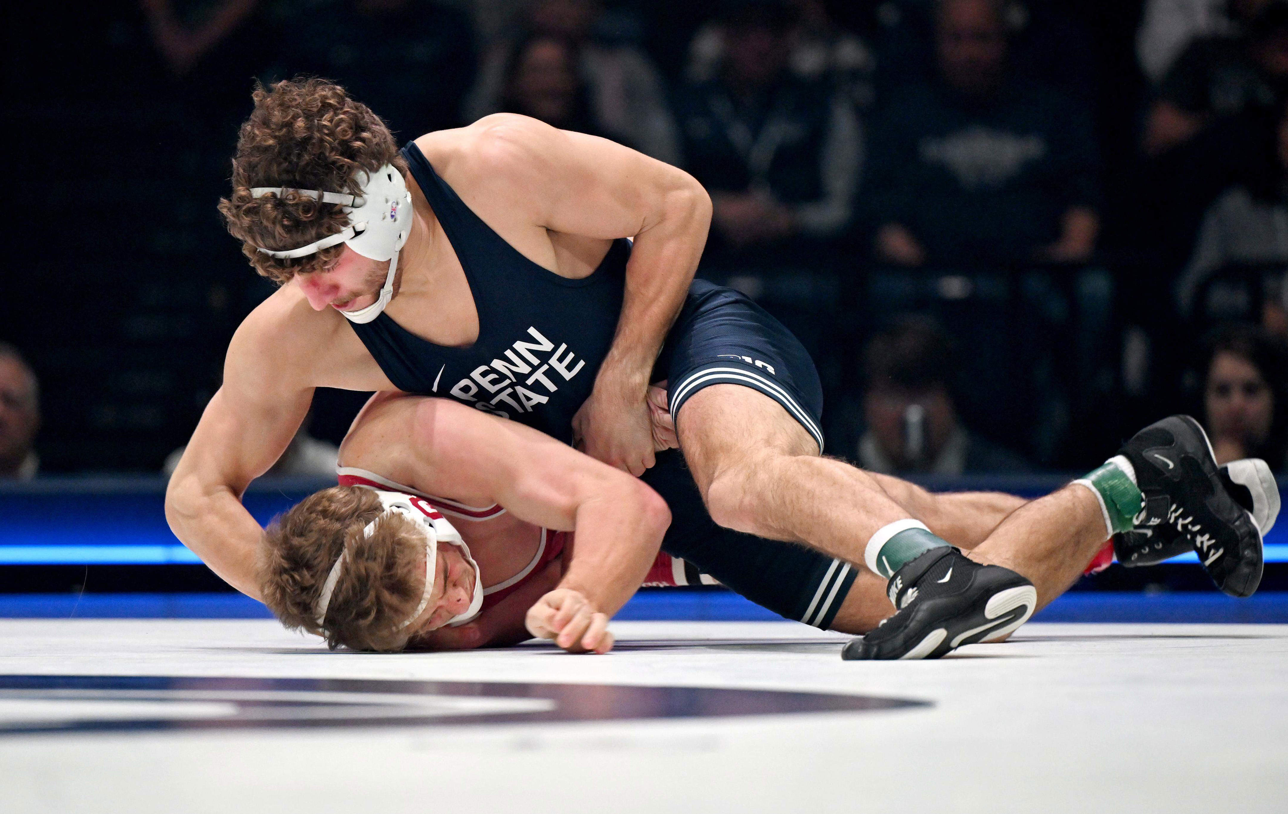 Debuts, techs highlight Penn State wrestling's season-opening victory ...