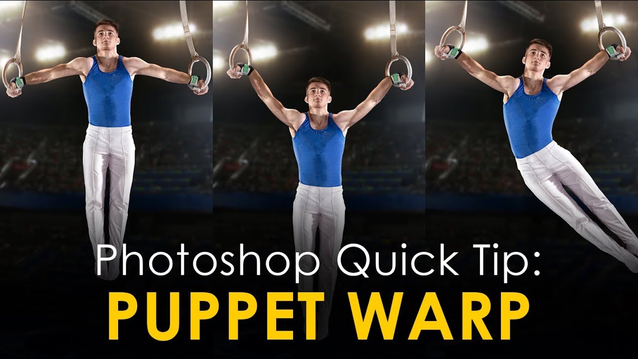 Photoshop quick tip: Bend shapes with puppet warp!