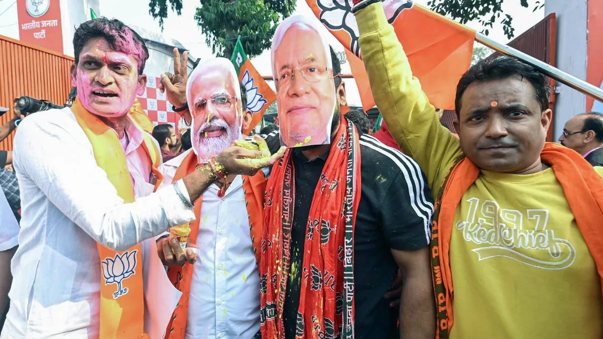 Bihar election 2025 vote share: RJD leads but NDA’s wider spread wins ...