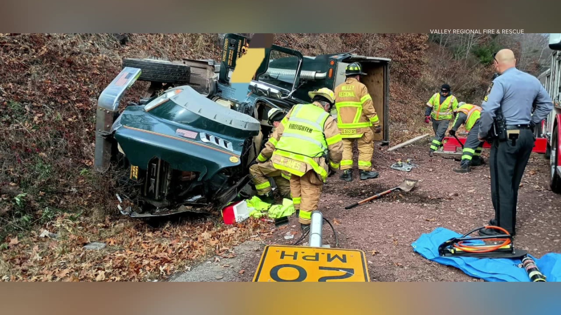 One man dead after crash near I-81 South and I-80 West interchange in ...