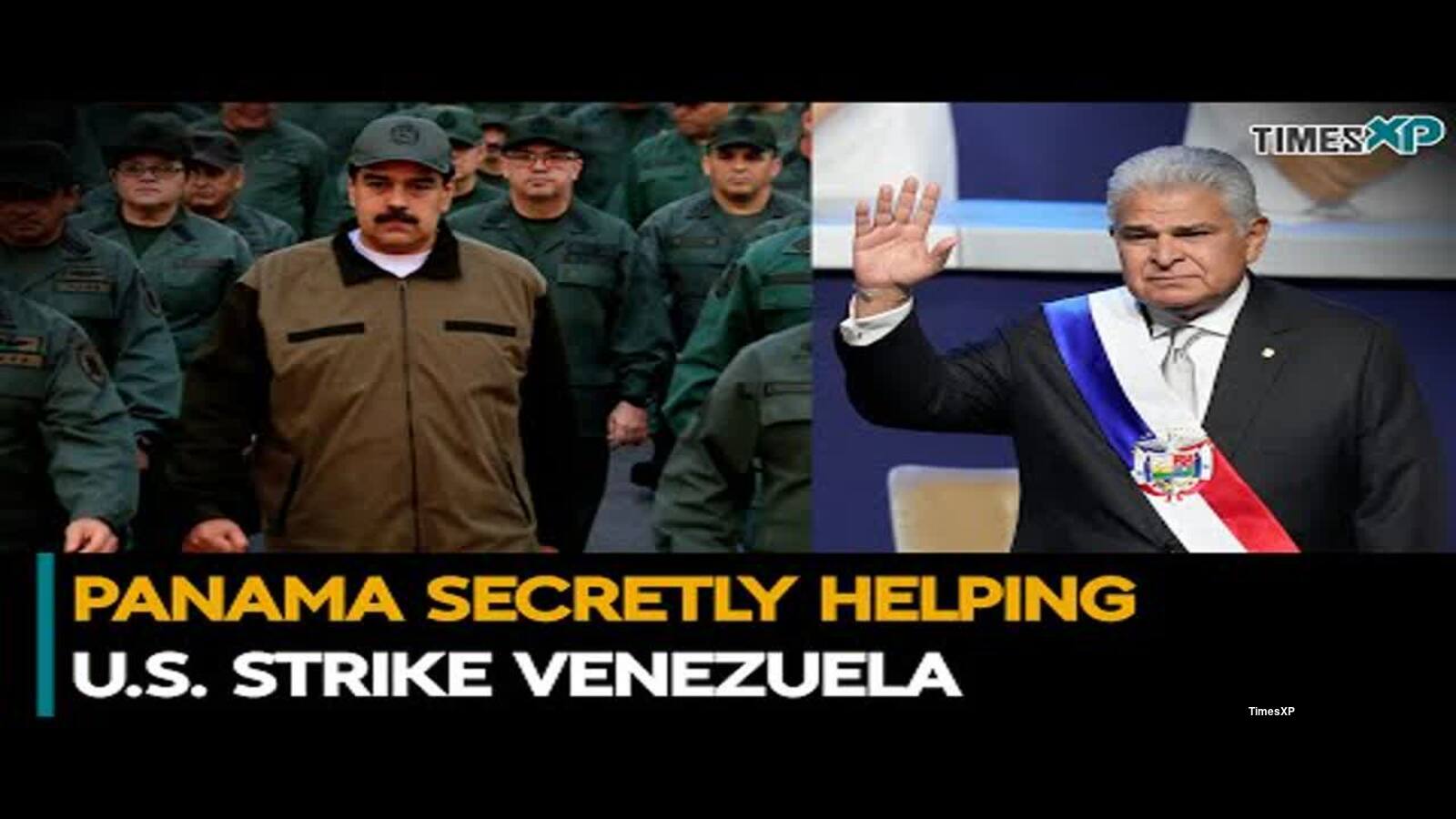 Panama Secretly Helping U.S. Strike Venezuela| U.S.-Venezuela War