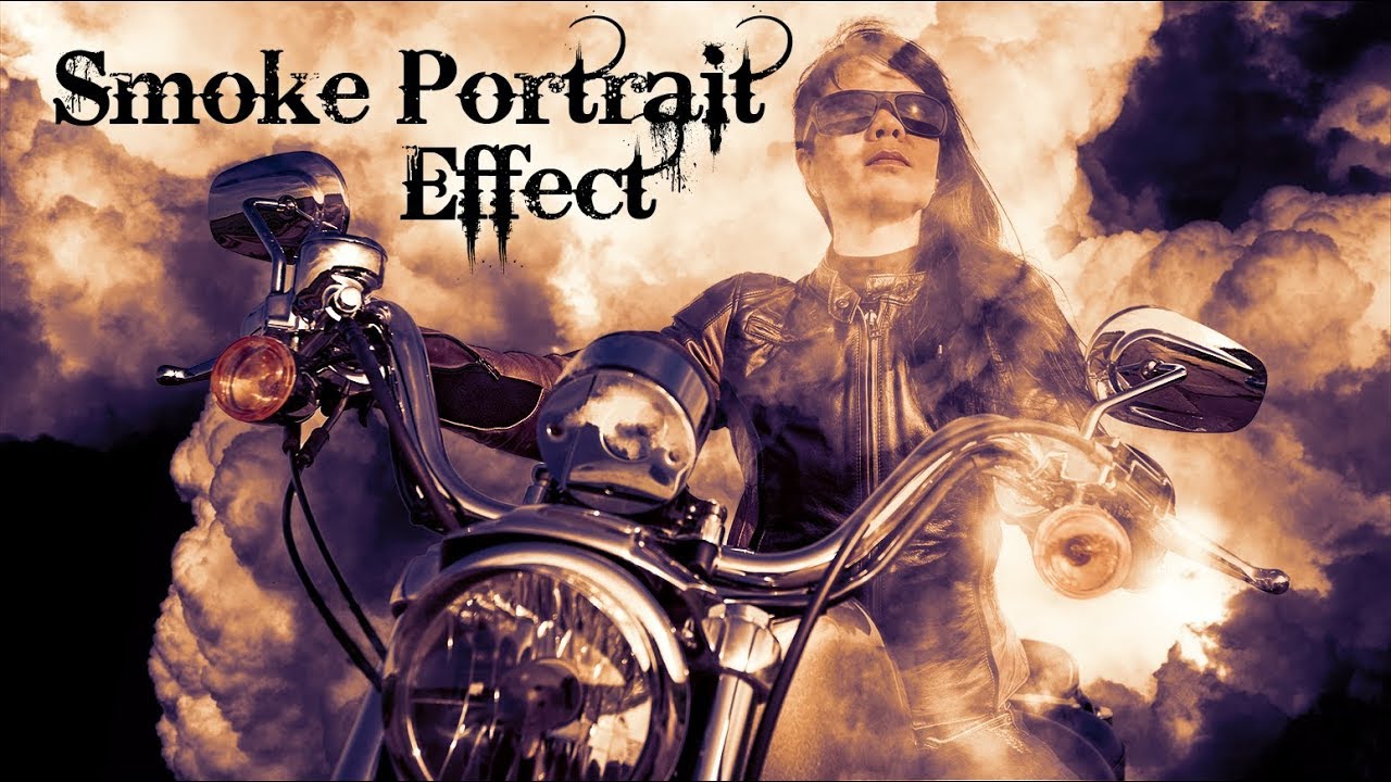 Photoshop: How to make an image appear from thick, billowy smoke