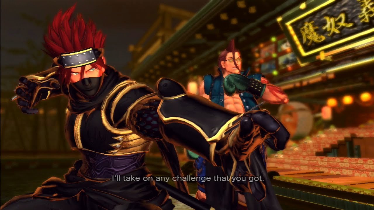 Street Fighter X Tekken Lars and Steve (team call of the serpent king!)
