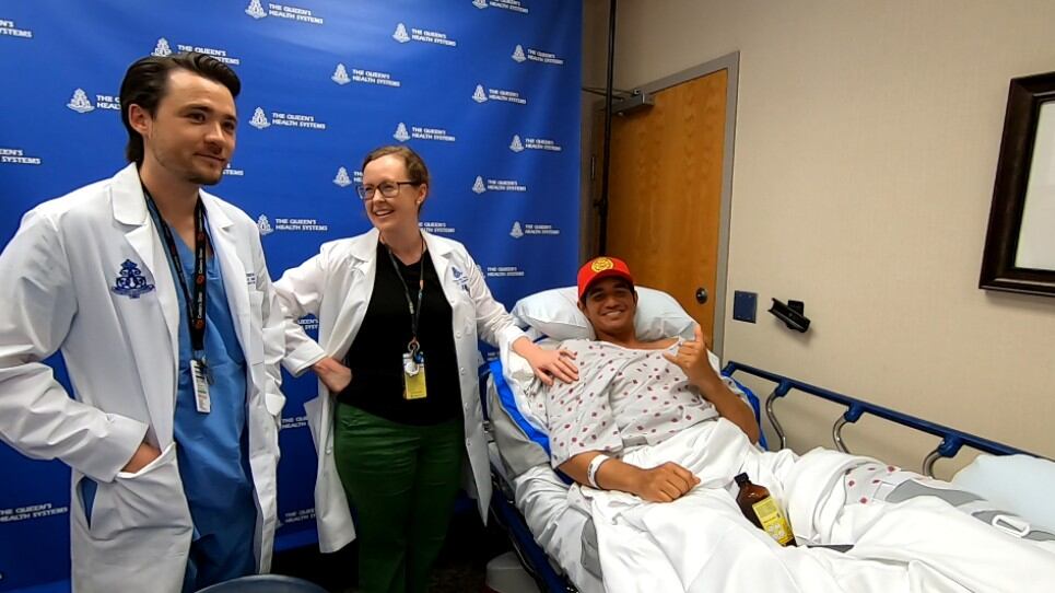 Kauai lifeguard bit by a shark shares harrowing fight for life