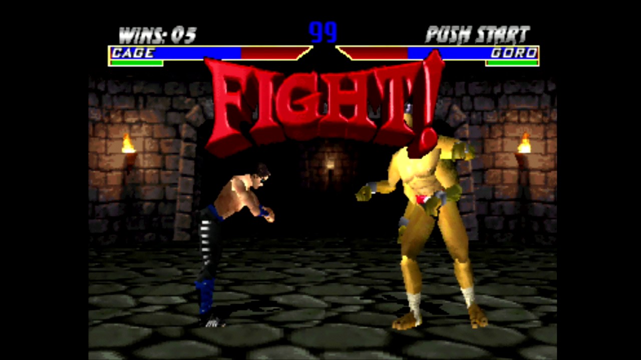 Mortal Kombat 4 playthrough - Johnny Cage