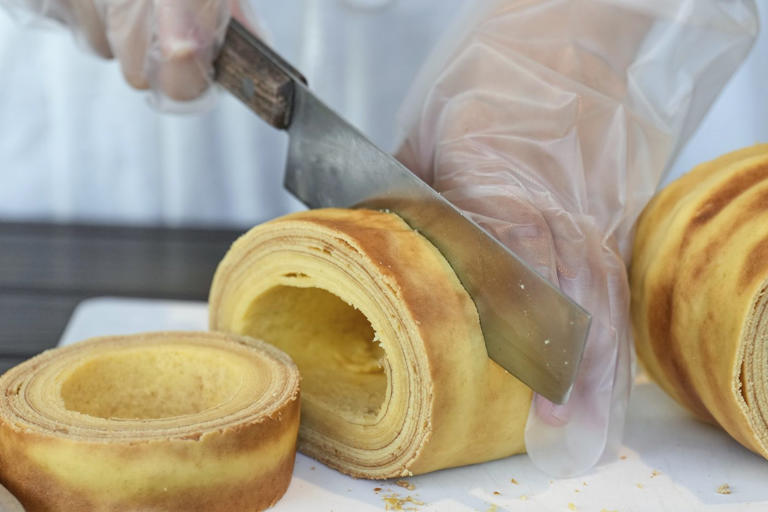 German Baumkuchen 'tree cake' survived a disaster and world wars to ...