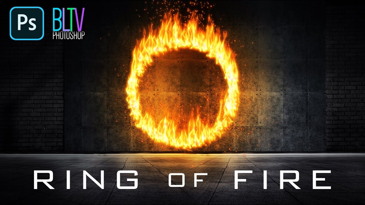 Photoshop: Create a powerful, ring of fire!