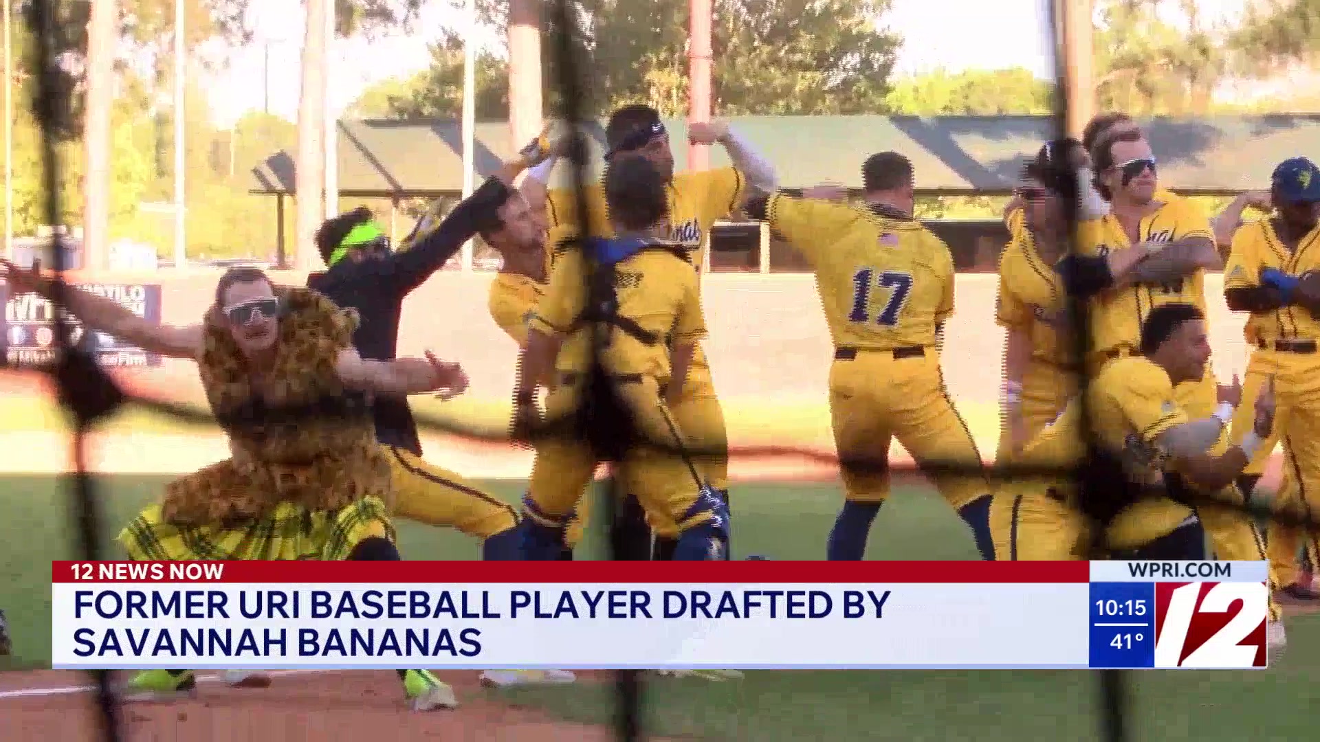 Former URI baseball player drafted by Savannah Bananas