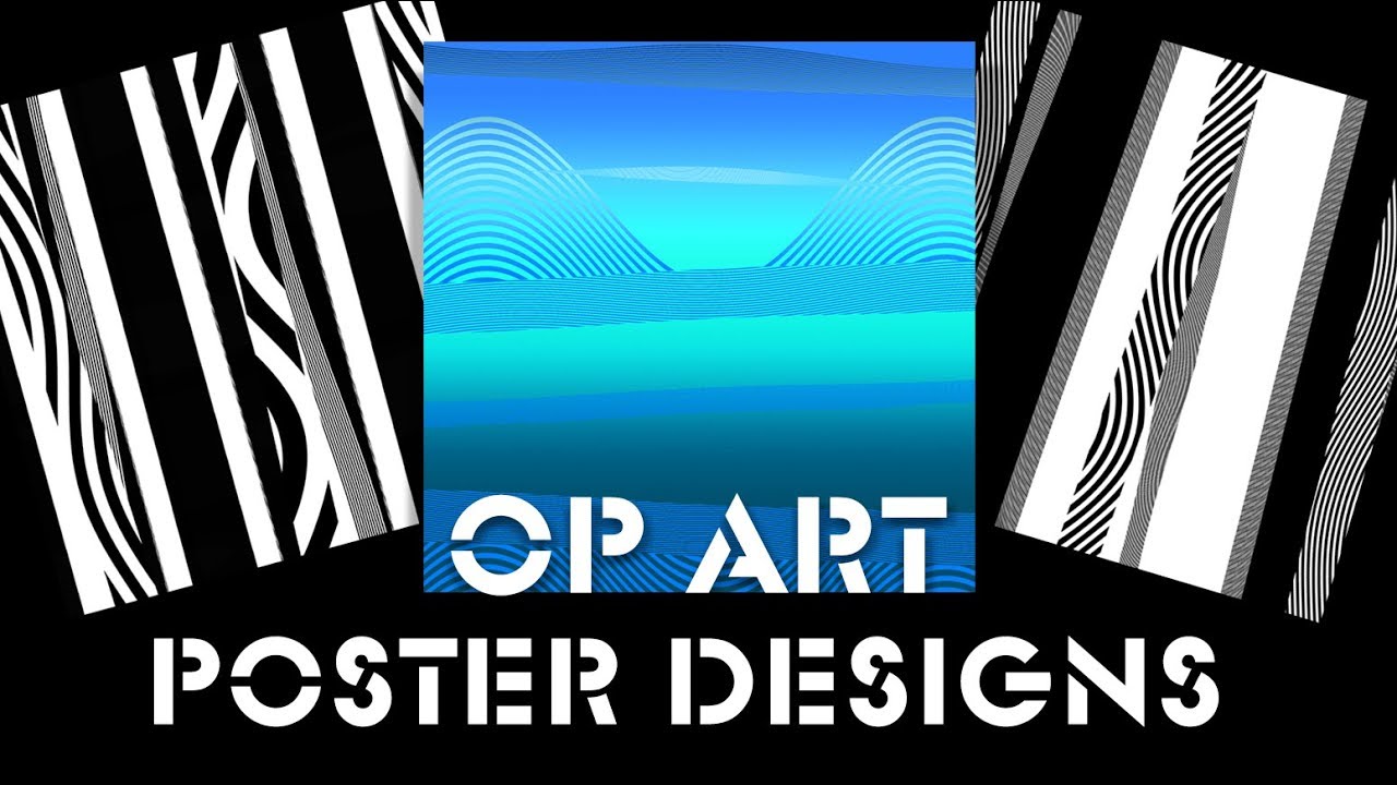 Photoshop: How to Create Stunning, Op Art Poster Designs with the Wave ...