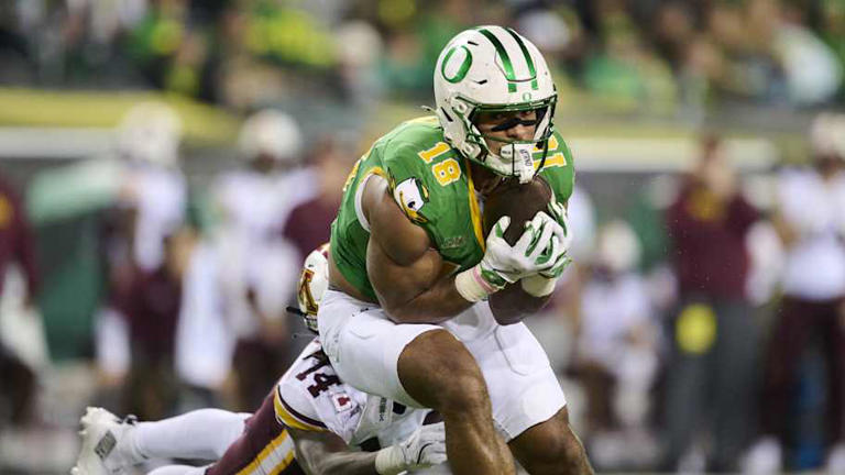 Oregon Tight End Kenyon Sadiq Came Back From Injury And Delivered Wild ...