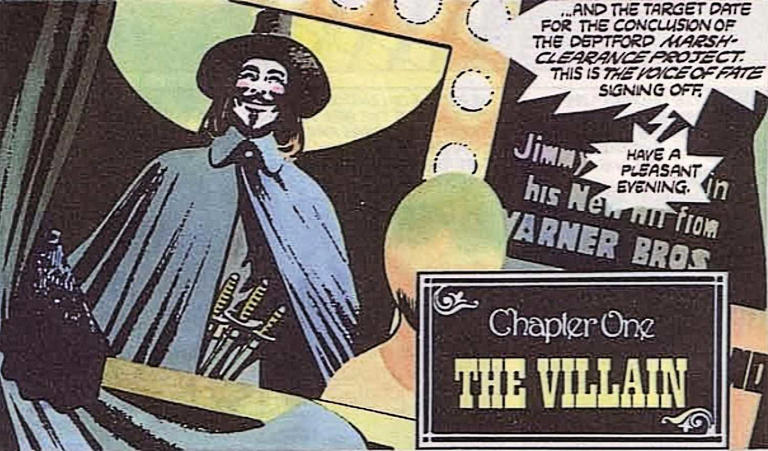 Alan Moore Says V From "V For Vendetta" Isn't A Hero Or Villain
