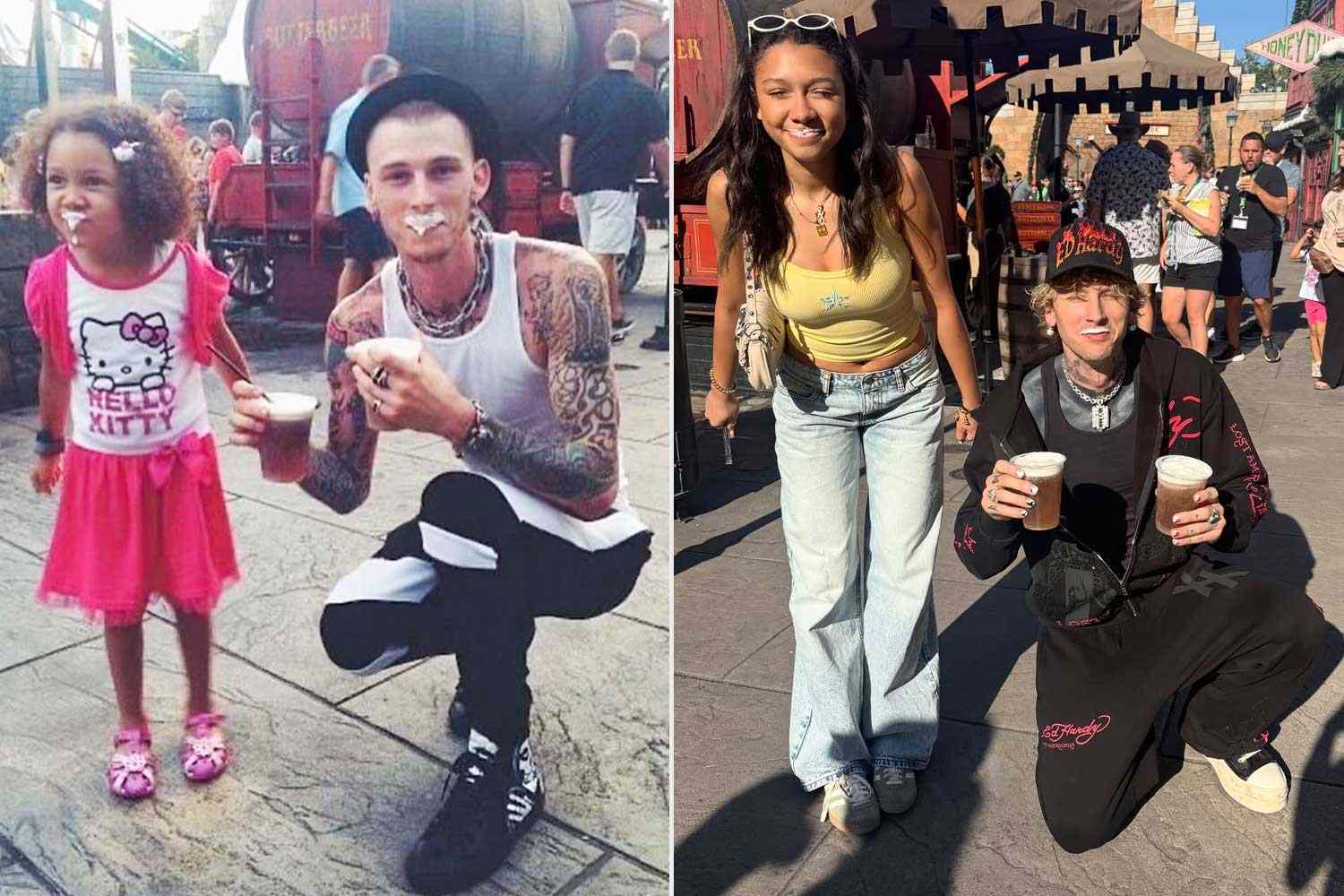 Machine Gun Kelly Recreates “Harry Potter ”Butterbeer Photo with ...
