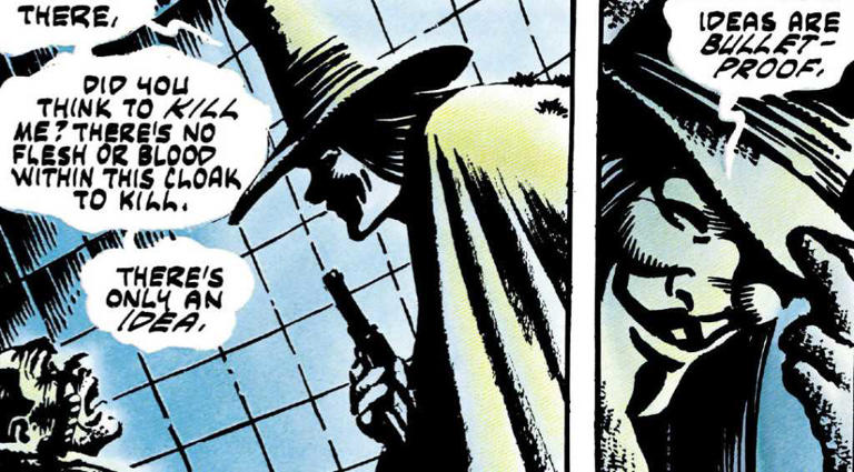 Alan Moore Says V From "V For Vendetta" Isn't A Hero Or Villain