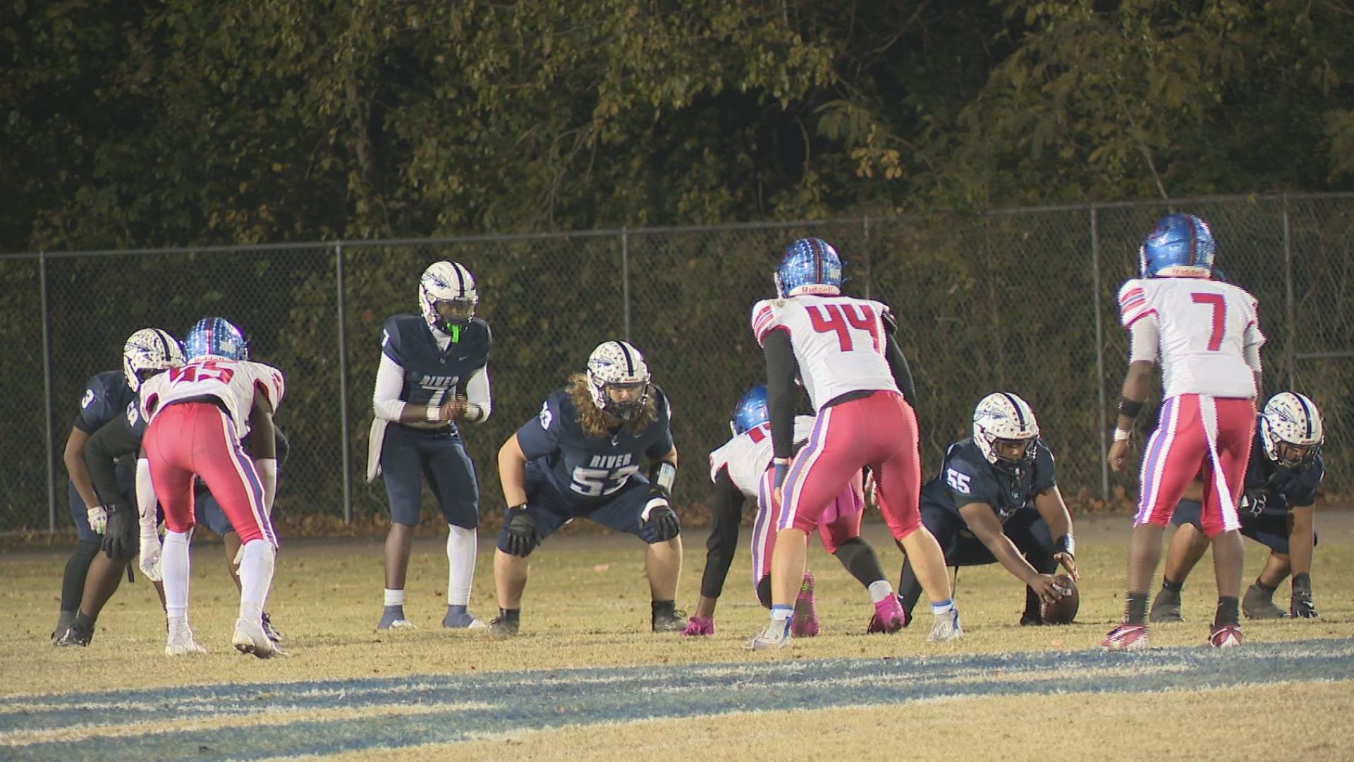High school football region quarterfinals