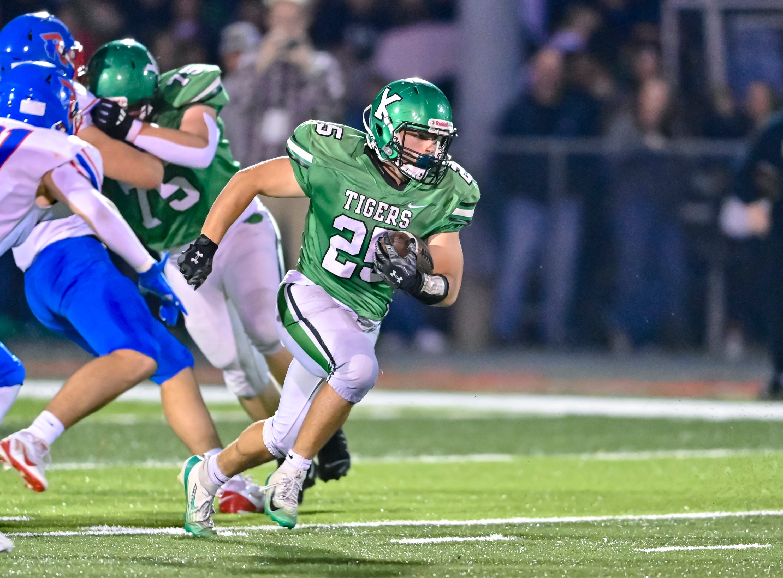 Yorktown's Nate Luzadder voted IU Health Football Player of the Year