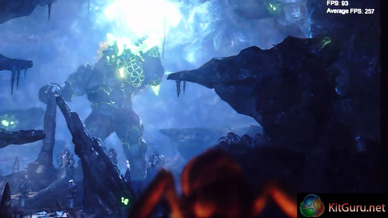 HIS HD6990 dual CrossfireX running Stone Giant