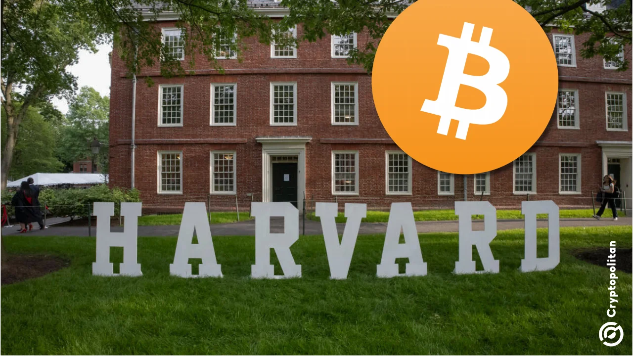 Harvard University now owns 6,813,612 shares of IBIT, valued at $442.8 ...