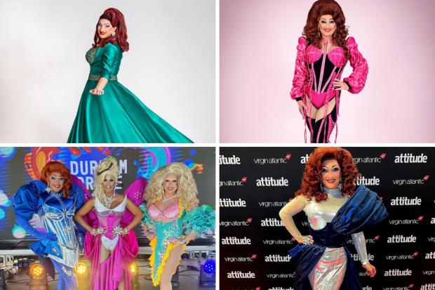 'The curtain isn't closed for good': County Durham drag queen opens up ...