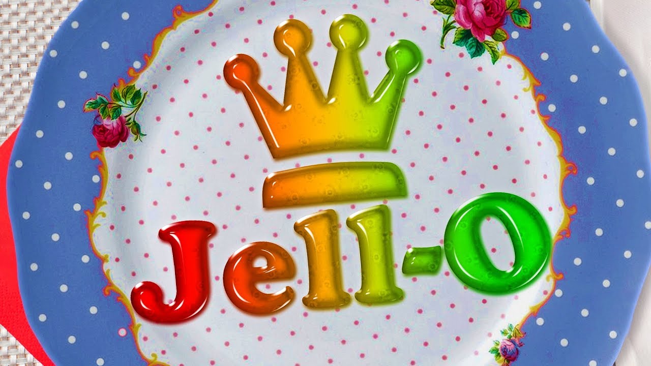 Photoshop: Make Jell-O text & graphics!