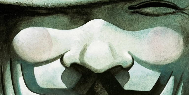 Alan Moore Says V From "V For Vendetta" Isn't A Hero Or Villain