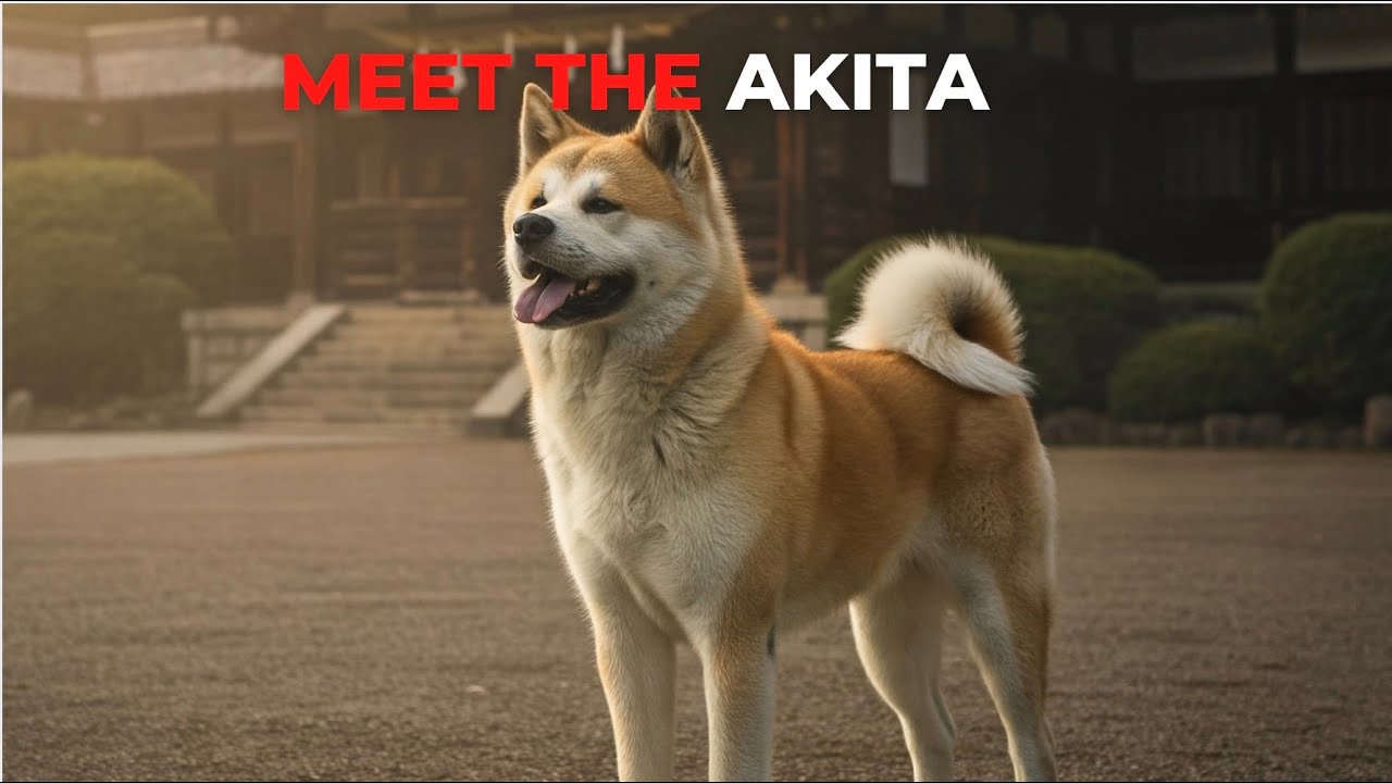 Discover the loyal Akita dog!