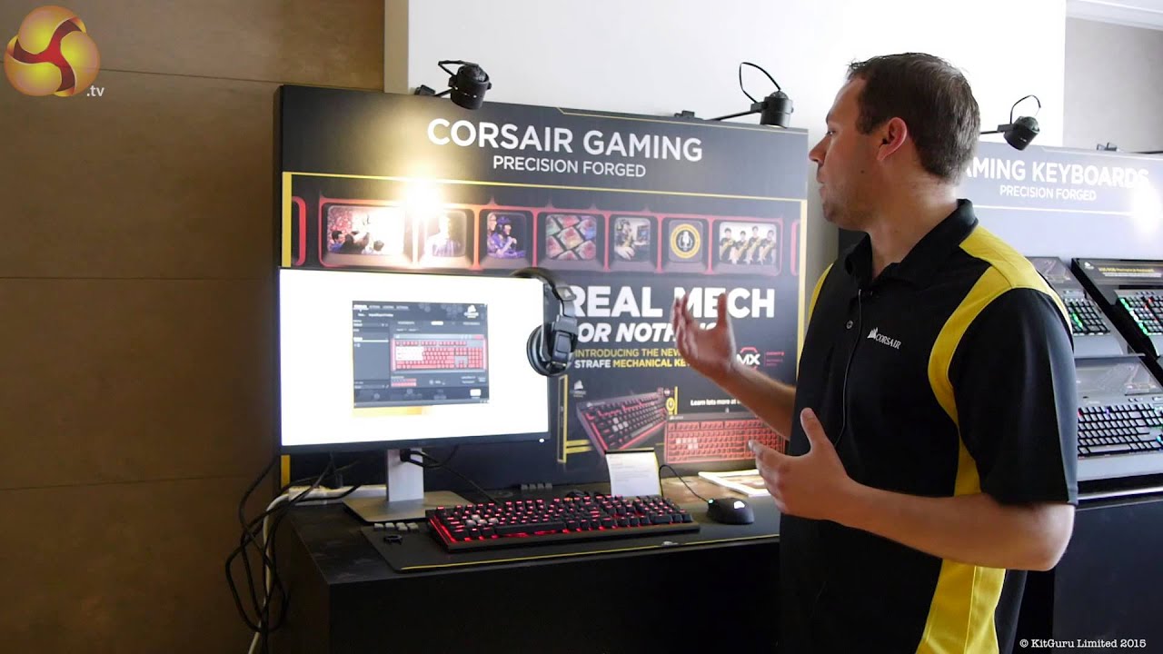 Corsair Strafe mechanical gaming keyboard