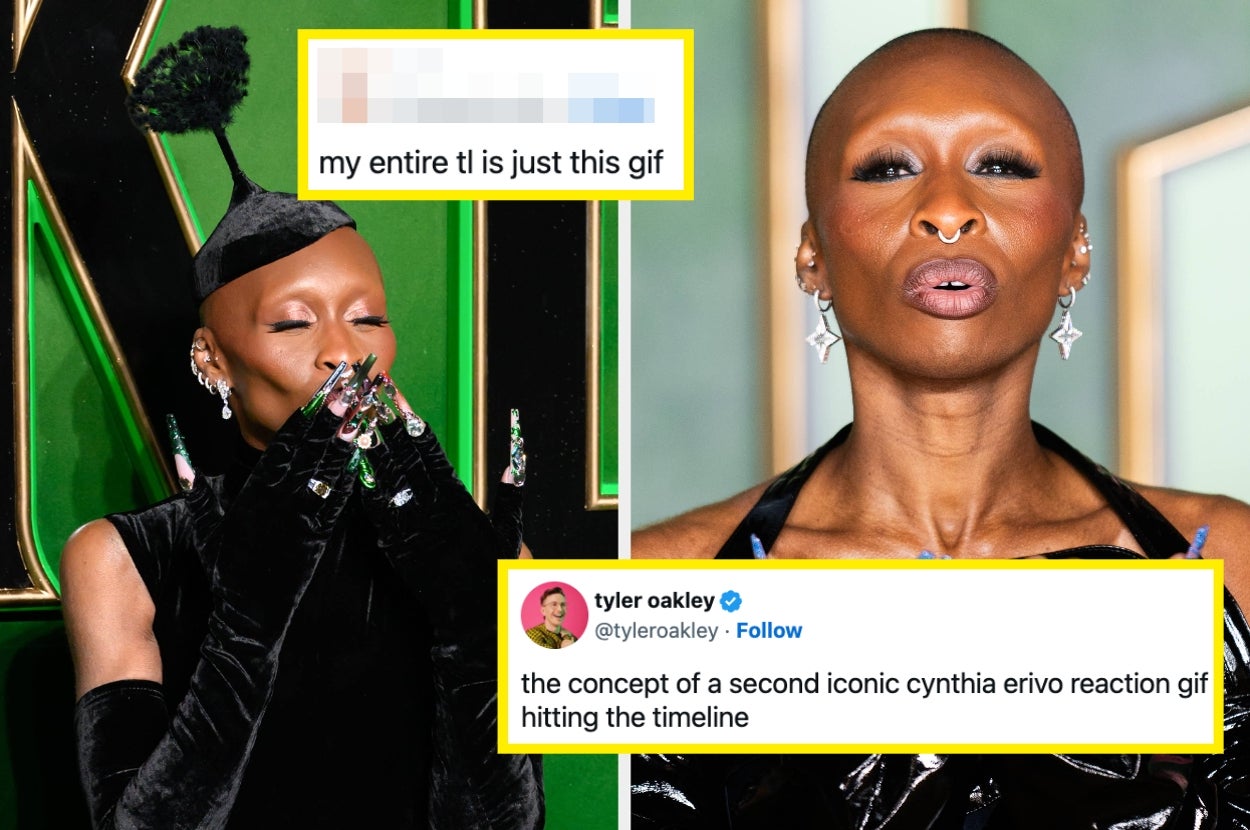 23 Tweets About That Cynthia Erivo GIF That Had Me Laughing With So ...