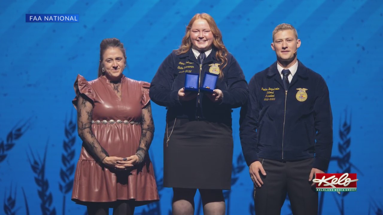 Beresford girl wins national FFA award