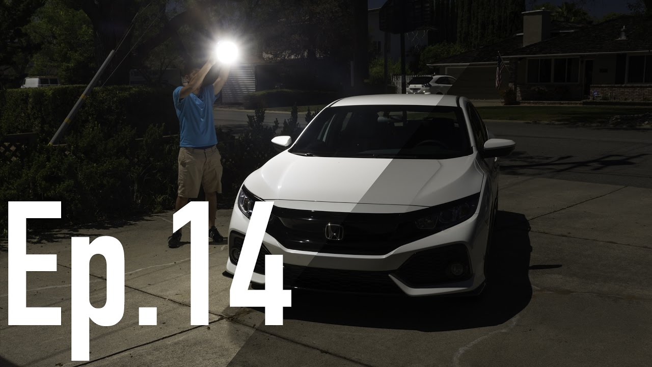 Shooting cars: Ep.14 strobes! How to light a car with strobe or speedlight.