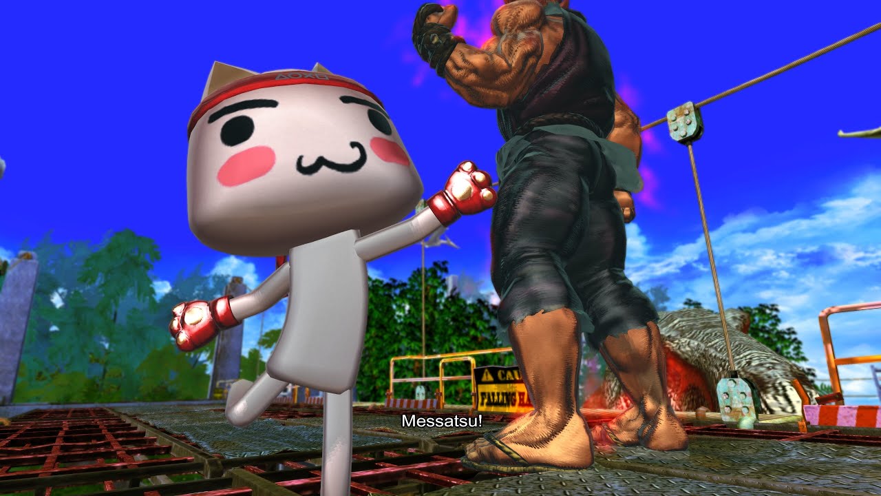 Street Fighter X Tekken playthrough - Toro and Akuma (Team Meowdo!)