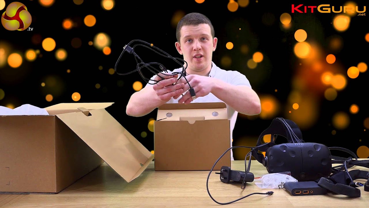 HTC Vive Pre unboxing