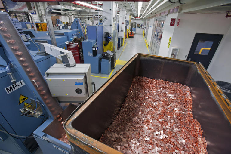 US bids farewell to the penny as last one cent coin is minted