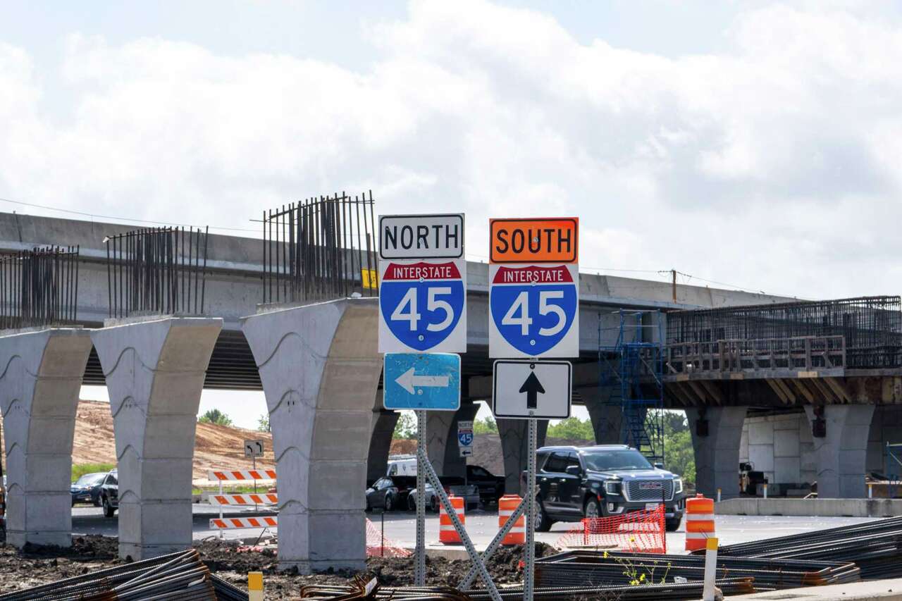 Why some I-45 lanes will be off-limits this weekend between Houston and ...