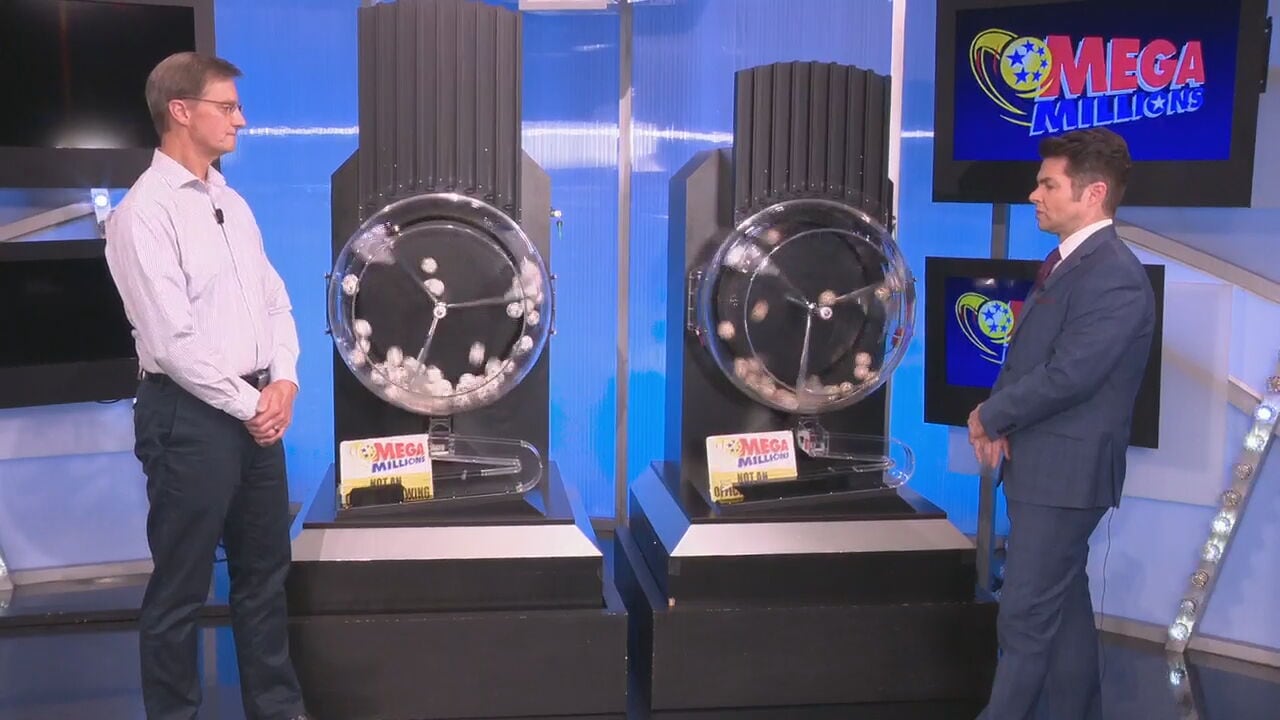 Take an exclusive look inside Mega Millions lottery studio