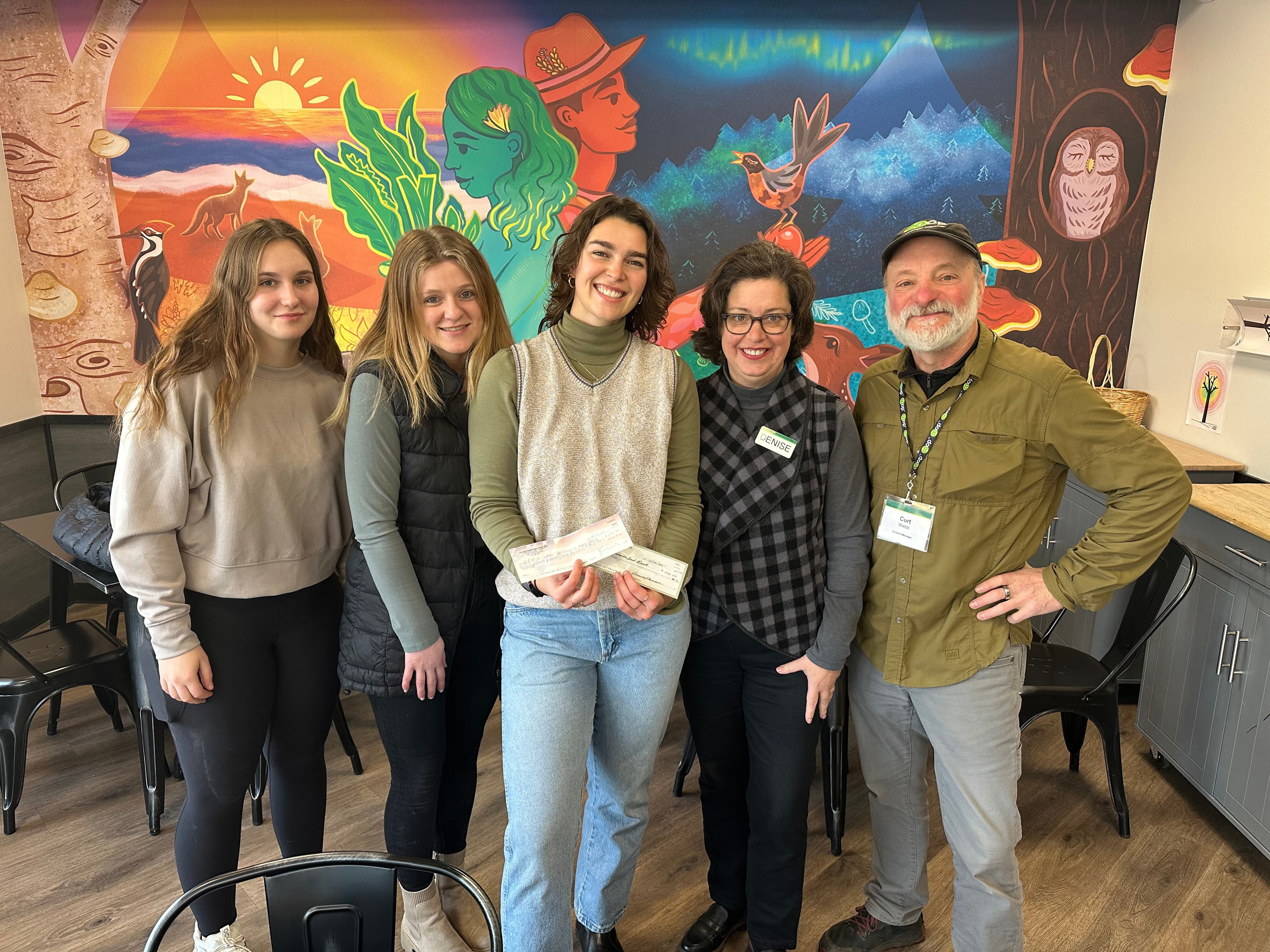 MTU students raise $3,500 for Western UP Food Bank