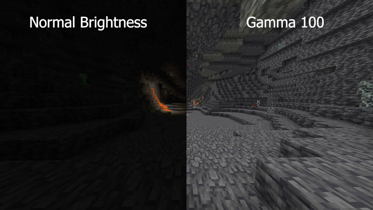 Minecraft fullbright with no mods tutorial