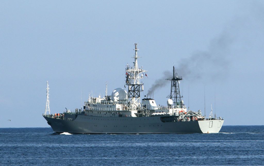 Russian military vessel spotted near Hawaii, US Coast Guard says