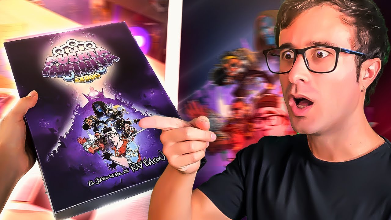 Unboxing La puerta infinita - El juego de rol de Ray Bacon (prototipo)