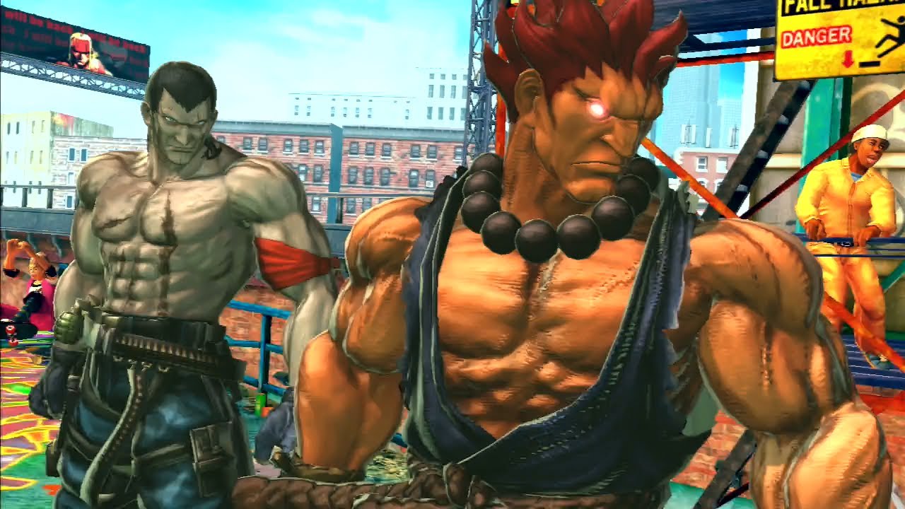 Street Fighter X Tekken playthrough - Bryan and Akuma (team road trip ...