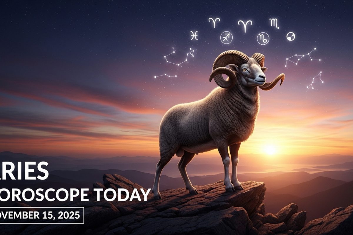 Aries Horoscope Today, November 15, 2025